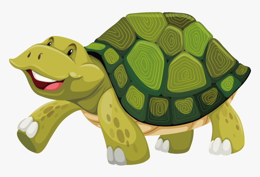 Shell Less Turtle Clip Art