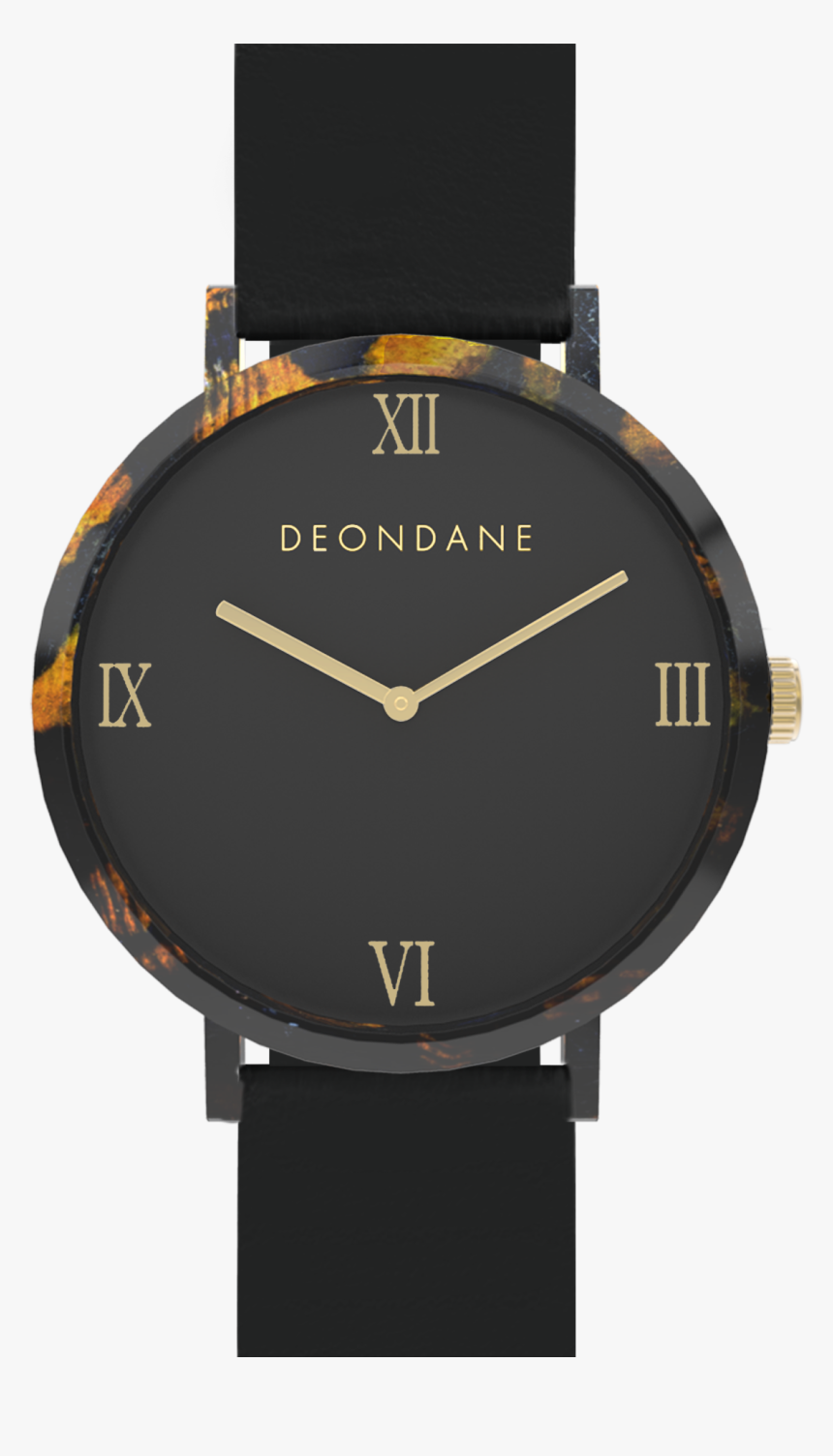 The Turtle Shell Numeral Watch - Analog Watch, HD Png Download ...