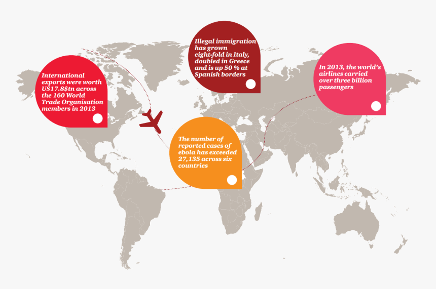 Flat Vector World Map, HD Png Download , Transparent Png Image - PNGitem