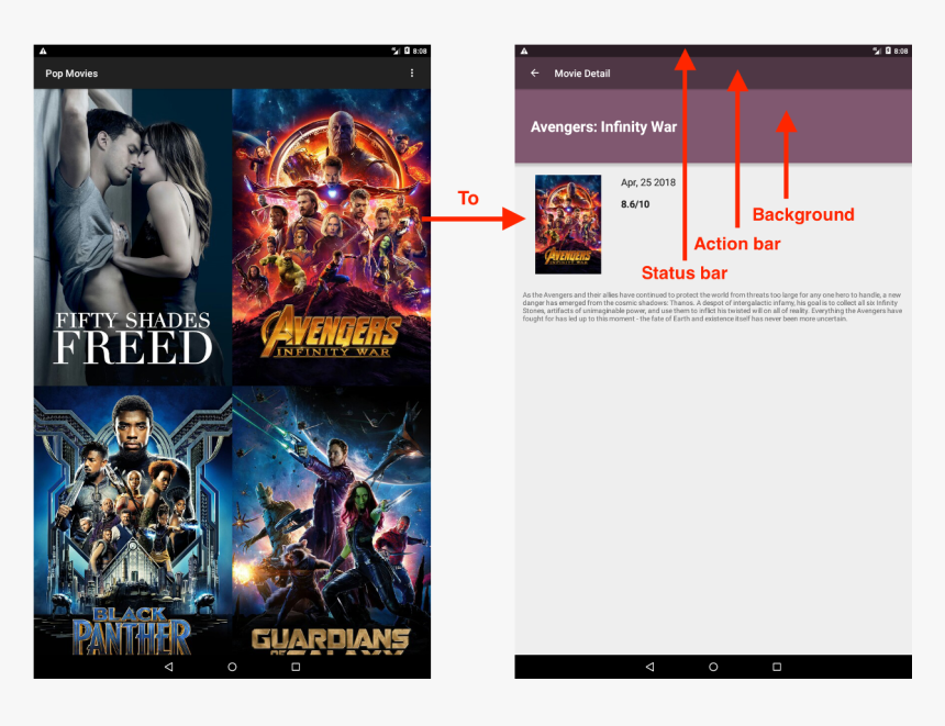 Android Palette, HD Png Download , Transparent Png Image - PNGitem