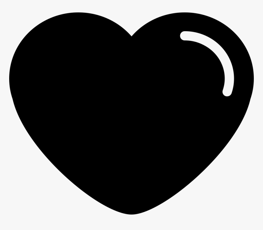 Heart Shape Rounded Edges Variant With White Details - Heart, HD Png ...