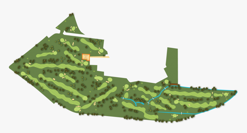 Design Golf Course Scheme , Png Download - Illustration, Transparent ...