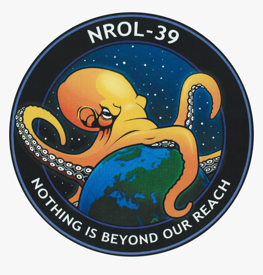 Nrol-39 Mission Patch - Nrol 39, HD Png Download , Transparent Png Image - PNGitem