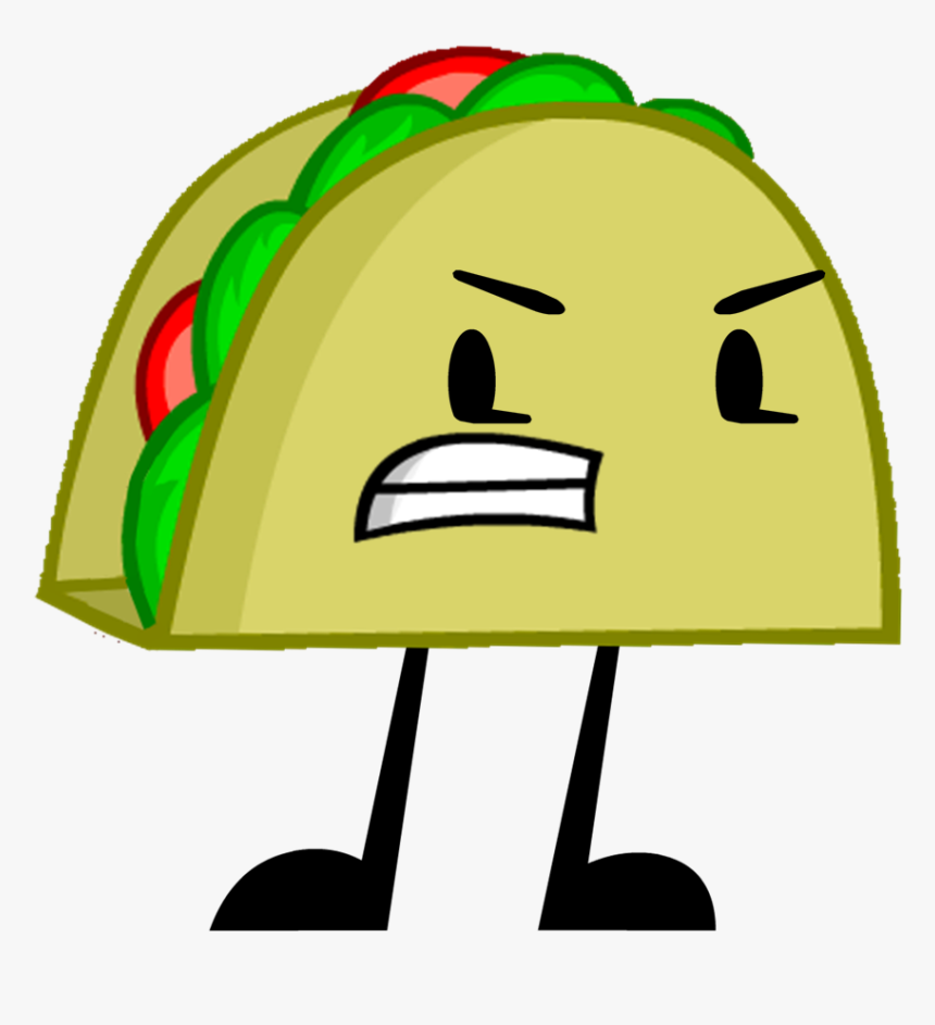 Transparent Taco Clipart Black And White - Object Show Poses, HD Png ...