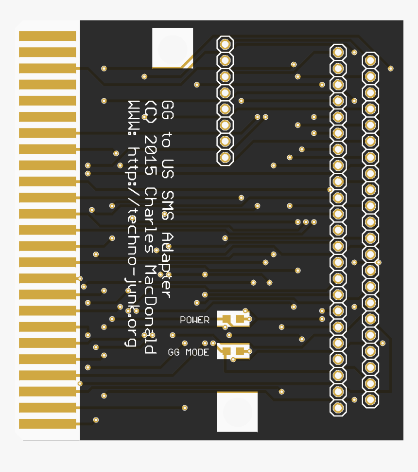 Sega Master System Cartridge Pcb, HD Png Download , Transparent Png ...