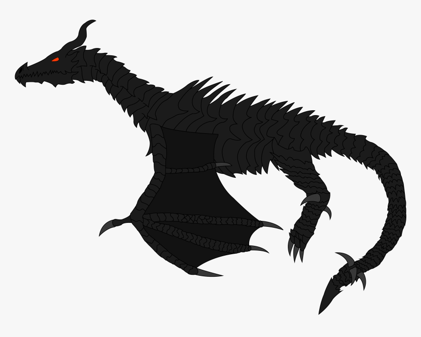Alduin Drawing Pencil - Skyrim Alduin Png, Transparent Png ...