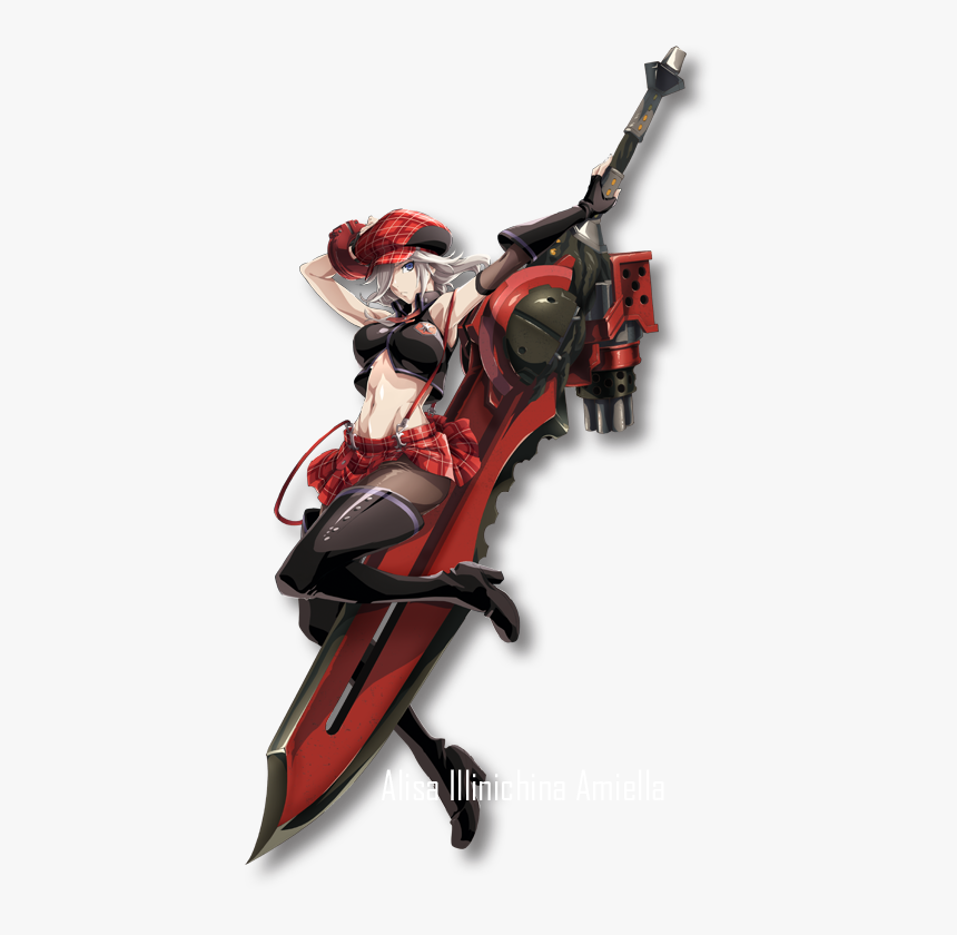 God Eater Alisa Illinichina Amiella - Alisa God Eater Sword, HD Png ...