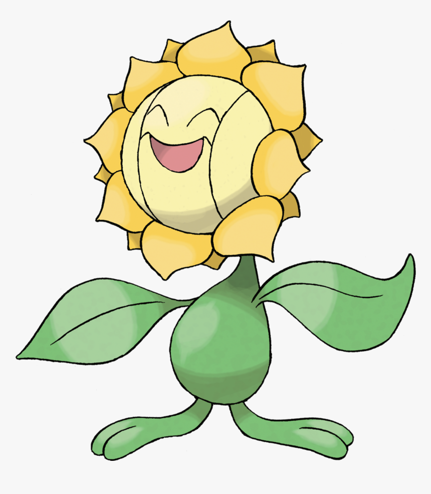 Sunflora Pokemon Go - Sunflower Pokemon, HD Png Download , Transparent ...