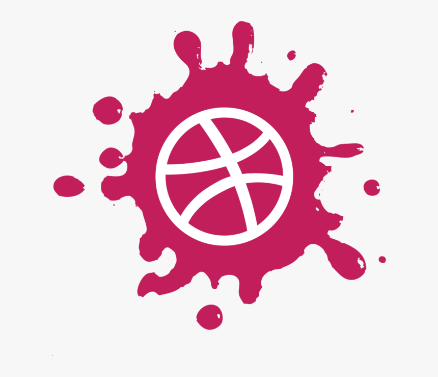 Dribbble Splash Png Image Free Download Searchpng - Dribbble Icon ...