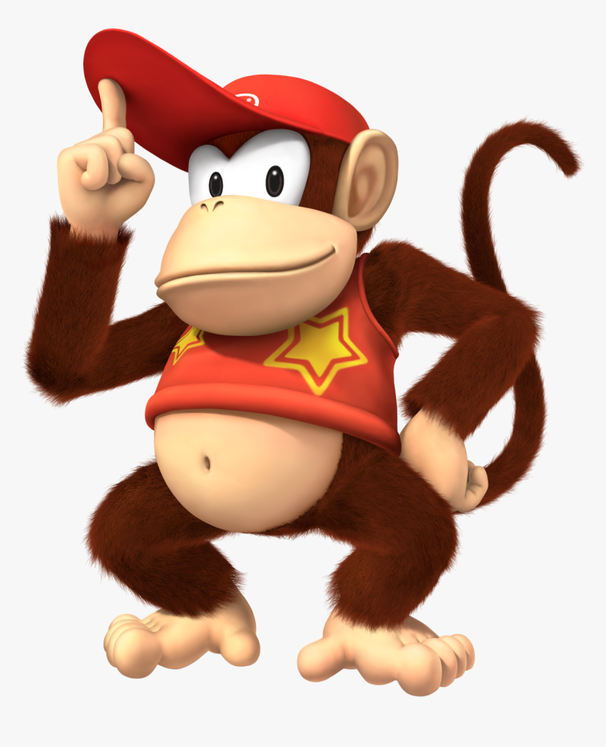 Super Mario Party Diddy Kong, HD Png Download , Transparent Png Image ...