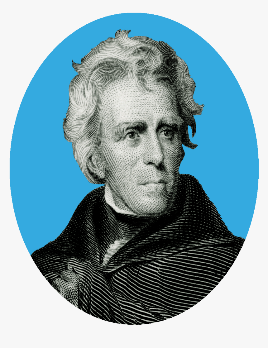 Dpjackson - Andrew Jackson Black And White, HD Png Download ...
