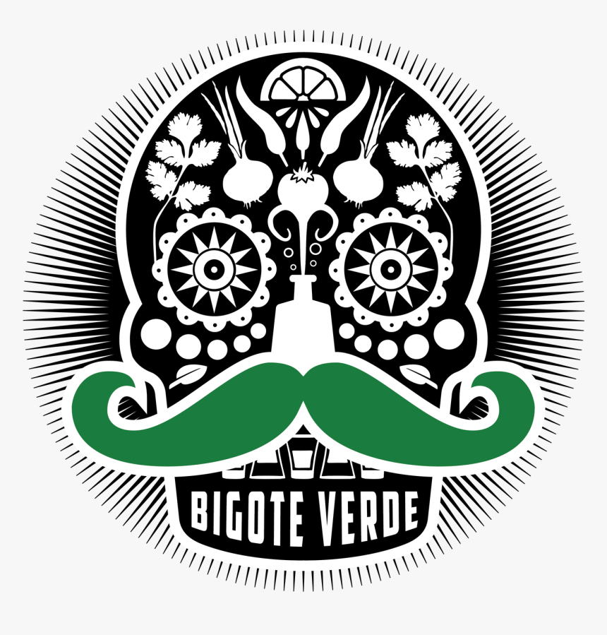 Bigote Verde Logo Vector-01 - Illustration, HD Png Download ...