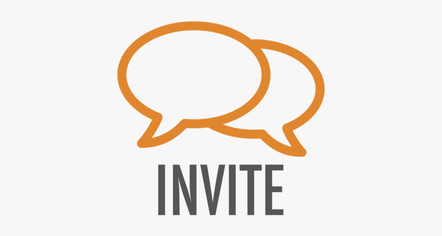 Invitelogo - Noun Project Speech Bubble, HD Png Download , Transparent ...
