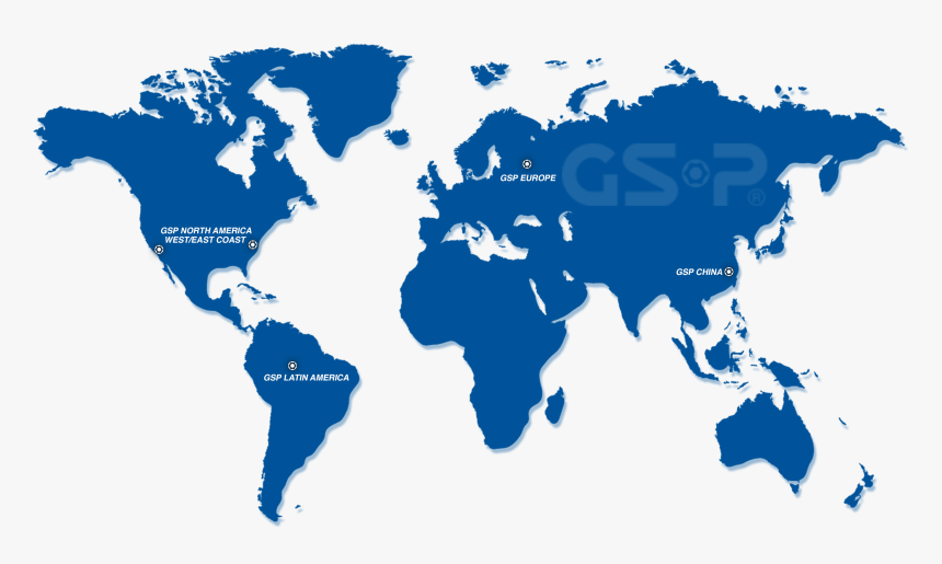Gsp - World Map Hd Psd, HD Png Download , Transparent Png Image - PNGitem
