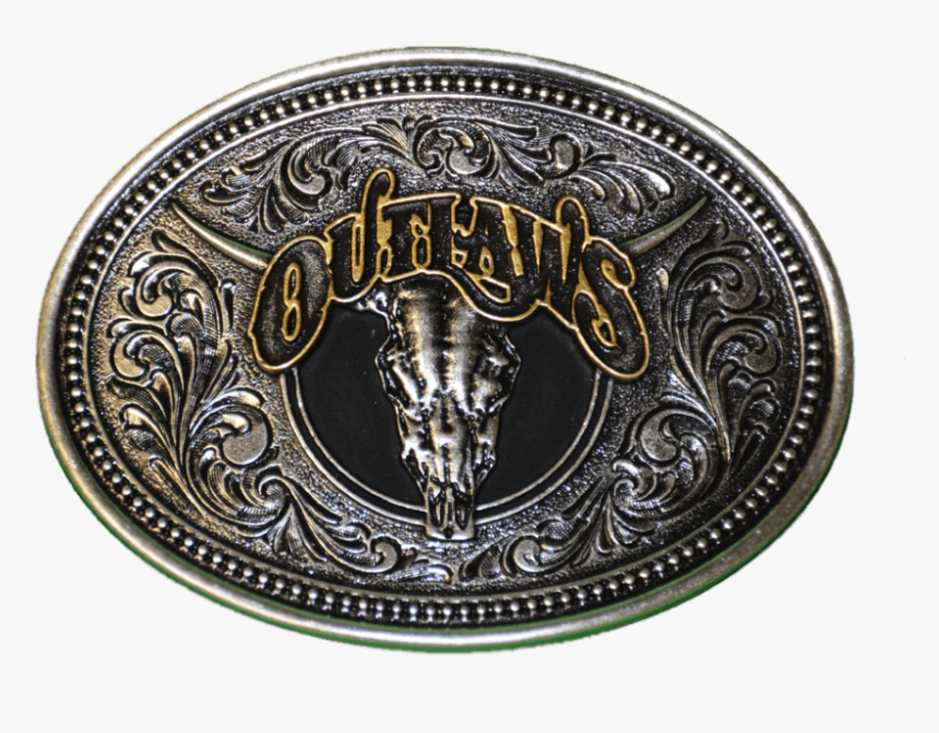 Outlaws Montana Silversmith Belt Buckle Title Outlaws - Emblem, HD Png ...