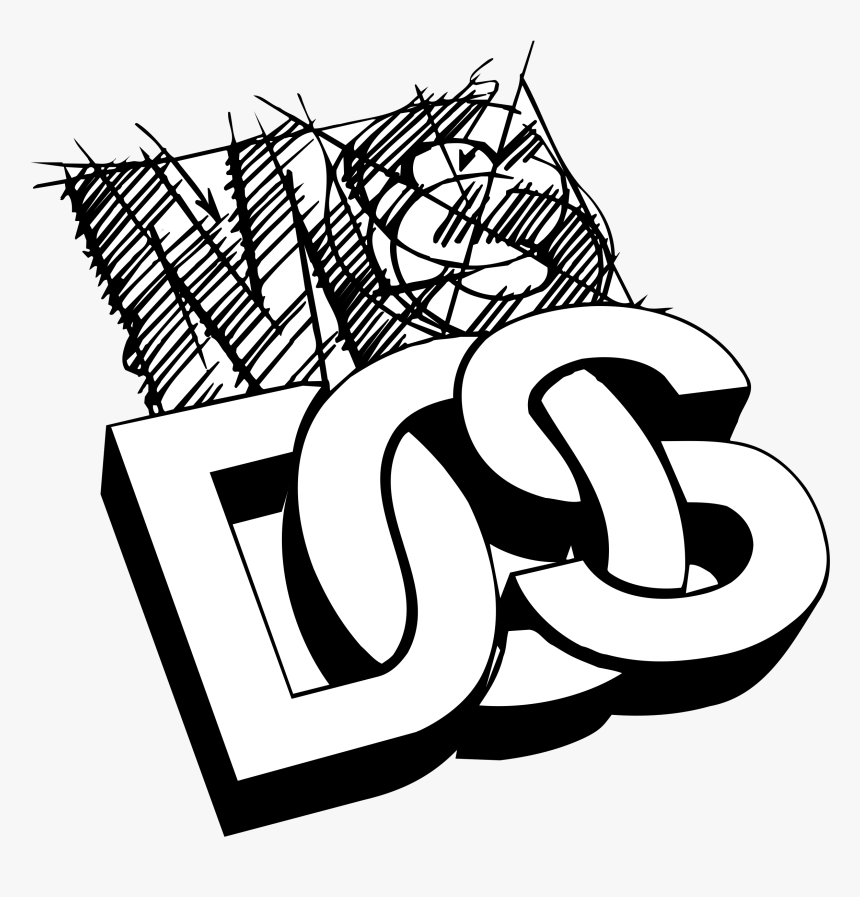 Ms Dos Logo Png Transparent - Ms Dos, Png Download , Transparent Png ...