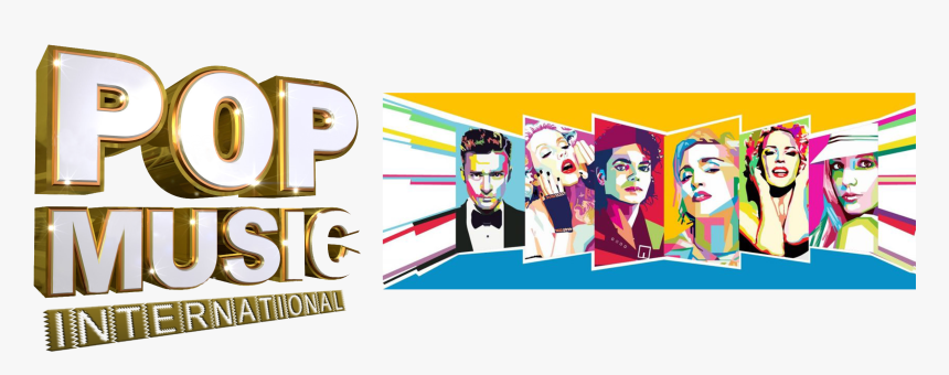 Pop Music International Clipart , Png Download - Pop Music Logo ...