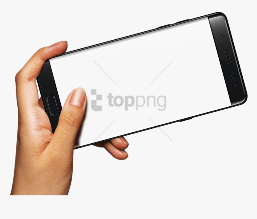Mobile Frame Png Hd - Hand Mobile Phone Png, Transparent Png ...