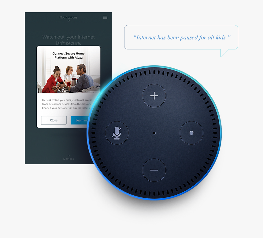 Voice Assistant Compatibility Shown With Amazon Alexa, HD Png Download ...