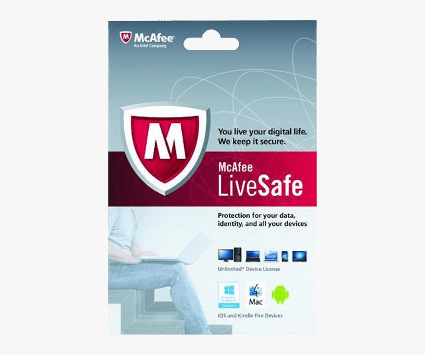 Livesafe™, Unlimited Device / 1 Year - Antivirus Mcafee Live Safe, HD ...