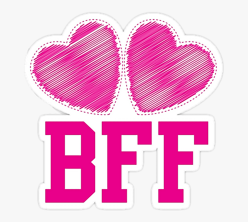 Bff Heart, HD Png Download , Transparent Png Image - PNGitem