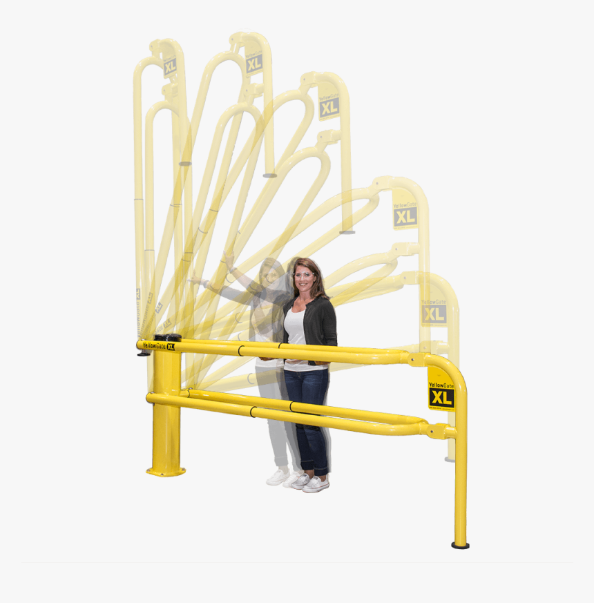 Yellowgate Loading Dock Safety Gate - Plywood, HD Png Download ...
