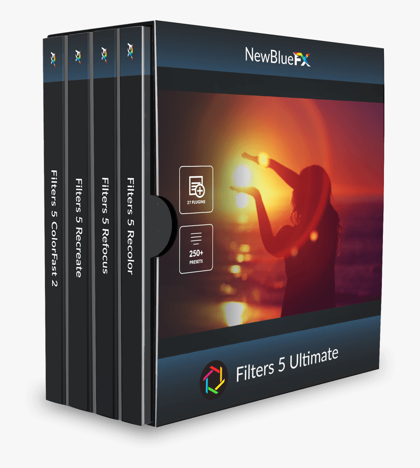 Filters 5 Ultimate - Newbluefx Filters 5 Ultimate, HD Png Download ...