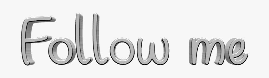 #follow Me - Graphics, HD Png Download , Transparent Png Image - PNGitem