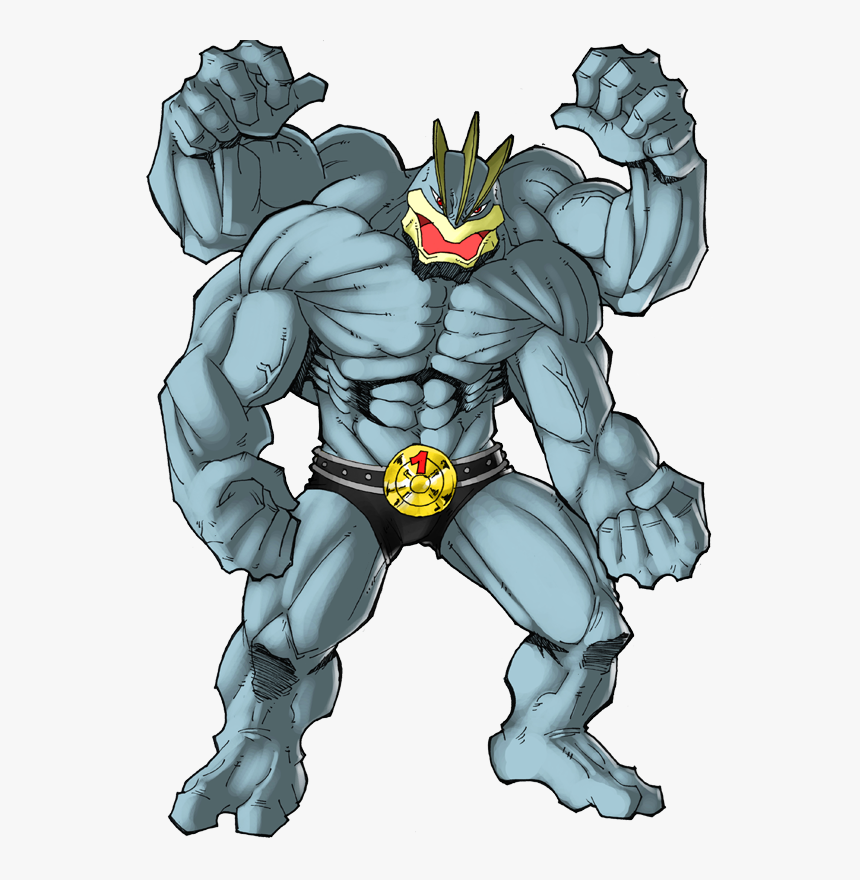 Pokemon 2068 Shiny Machamp Pokedex - Machamp Png, Transparent Png ...