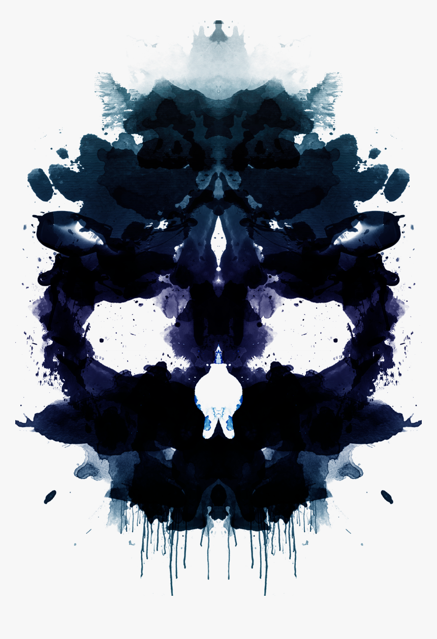 Rorschach Skull, HD Png Download , Transparent Png Image - PNGitem