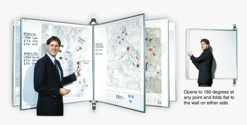 Hinged A0 Display Wall Mounted, HD Png Download , Transparent Png Image ...