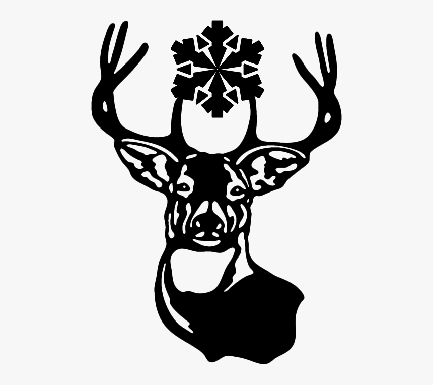 White-tailed Deer Wall Decal Elk Plasma Cutting - I D Rather Be Hunting ...
