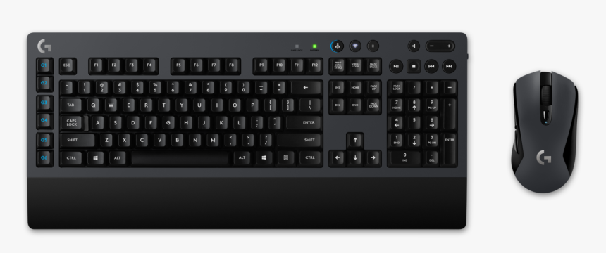 Logitech Game Mouse Keyboard Wireless, HD Png Download , Transparent ...
