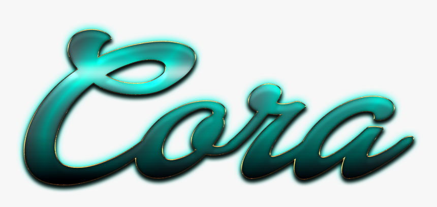 Cora Name Logo Png - Graphic Design, Transparent Png , Transparent Png ...