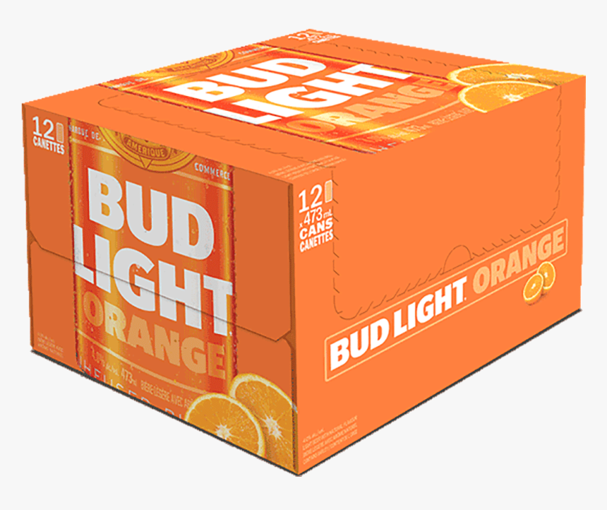 Bud Light Orange 12 X 355 Ml - Bud Light Orange 12 Pack 355 Ml, HD Png ...