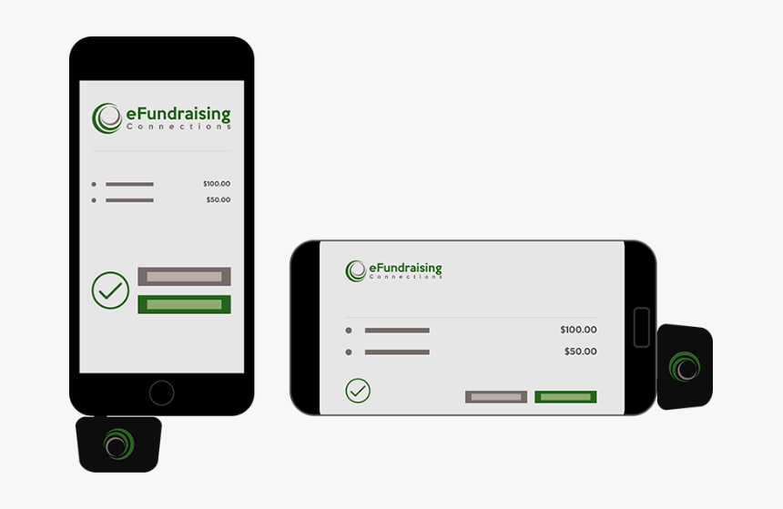 Iphones With Efunds Mobile Card Swiper To Process Campaign - Iphone, HD ...