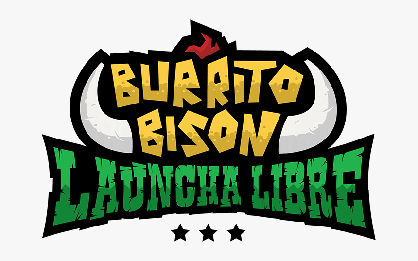 Burrito Bison Launcha Libre Logo, HD Png Download , Transparent Png ...