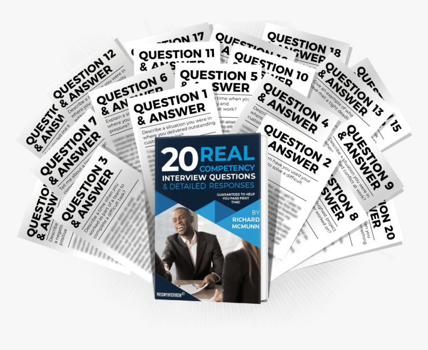 20 Competency Interview Questions And Answers Guide - Flyer, HD Png ...
