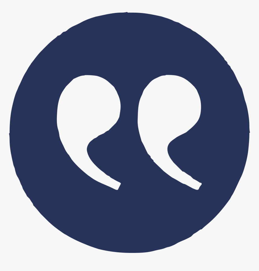 Transparent Visual Learner Clipart - Quotation Mark Icon Png, Png ...