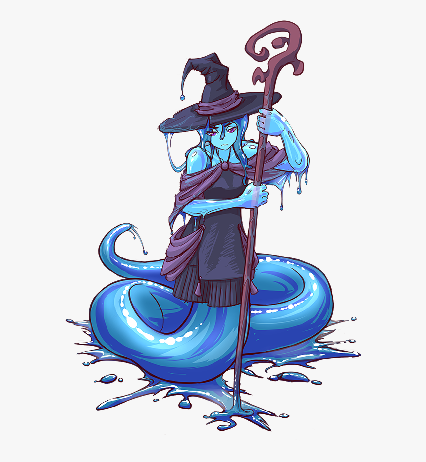 Tsorqia, The Slime Lamia Sorceress - Heroines Of The First Age, HD Png ...