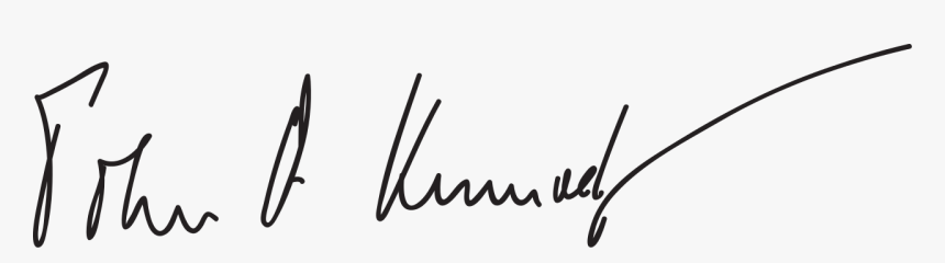 John F Kennedy Signature, HD Png Download , Transparent Png Image - PNGitem