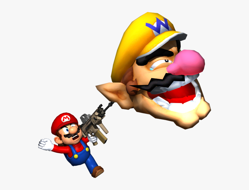 Mario With Gun Png, Transparent Png , Transparent Png Image - PNGitem