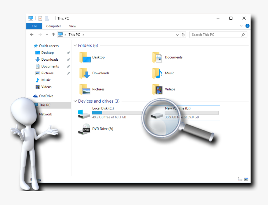Tag A Folder In Windows 10 - Direct Access Icon Windows 10, HD Png ...