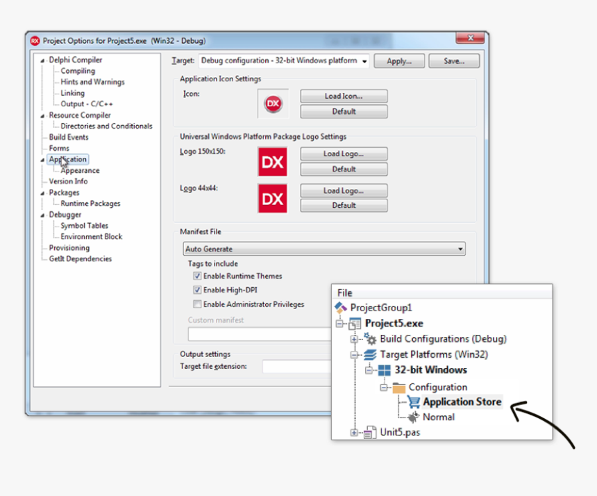 Windows 10 Styles - Rad Studio Keygen Download, HD Png Download ...