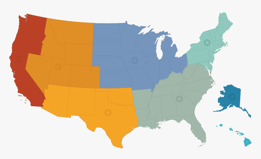 Republican Democrat Map 2017, HD Png Download , Transparent Png Image ...
