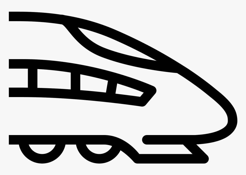 High Speed Train Icon - Icono Tren Png Transparente, Png Download ...