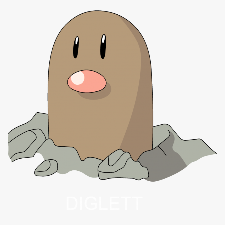 Diglett Png, Transparent Png , Transparent Png Image - PNGitem