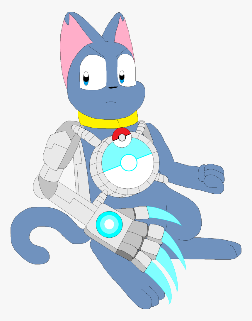 Cyber Claw Riolu, HD Png Download , Transparent Png Image - PNGitem