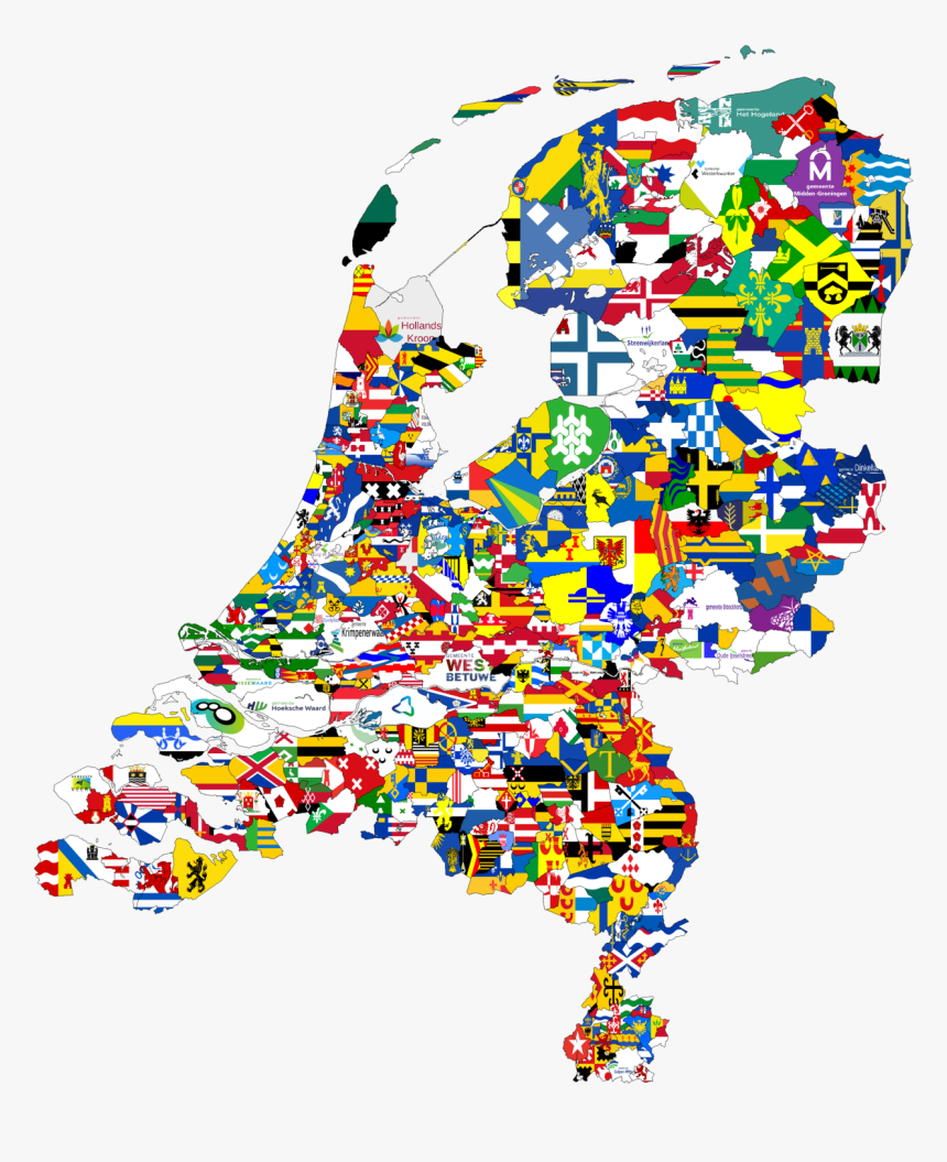 Map By U/kaiserdeutsch96 Showing All Flags Of The Municipalities, HD ...