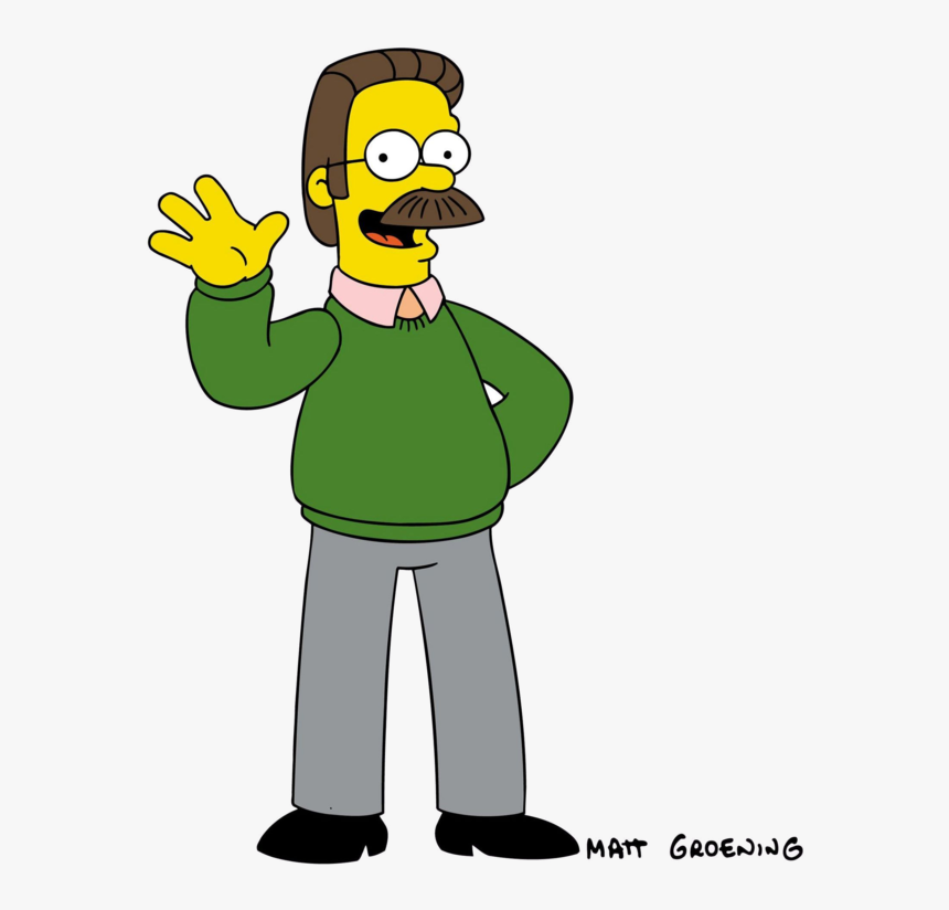 Ned Flanders Png, Transparent Png , Transparent Png Image - PNGitem